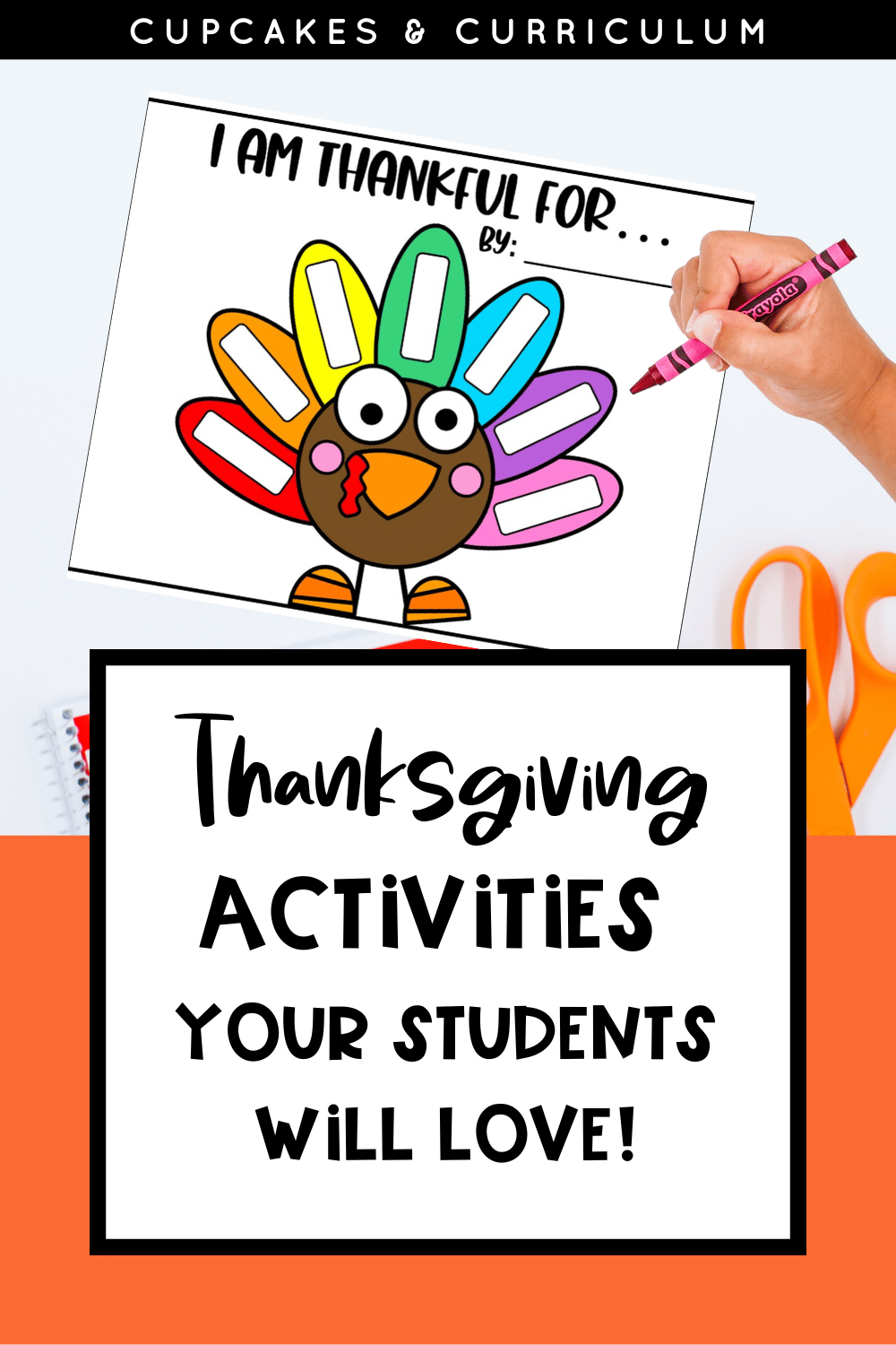 Thanksgiving Activities Your Students Will Love! • Cupcakes & Curriculum
