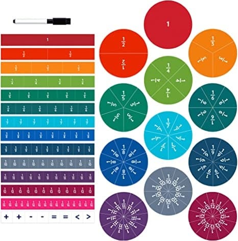 5 Amazon Manipulatives for Teaching Fractions • Cupcakes & Curriculum