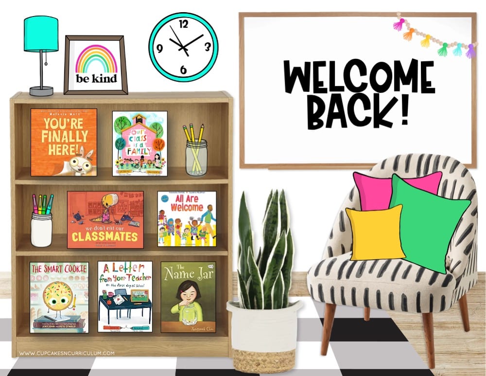 FREE Back to School Virtual Library • Cupcakes & Curriculum