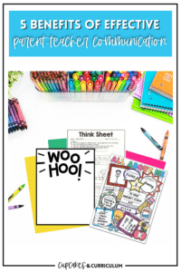 5 Benefits of Effective Parent-Teacher Communication • Cupcakes ...
