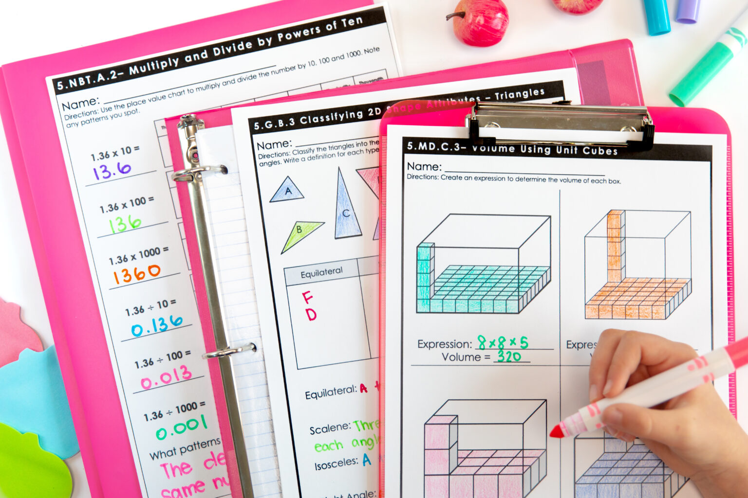 Free 5th Grade Worksheets • Cupcakes & Curriculum