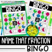 Fractions Game • Cupcakes & Curriculum