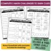 Halloween Math Activity for October - 1st, 2nd and 3rd Grade Halloween ...