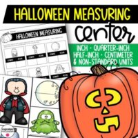 Halloween Math Center • Cupcakes & Curriculum
