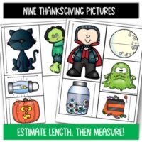 Halloween Math Center • Cupcakes & Curriculum