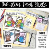 The True Story of the Three Little Pigs • Cupcakes & Curriculum