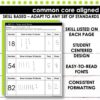 Tens and Ones Place Value Worksheets First Grade Math 1.NBT.2 ...
