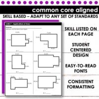 Application of Area | Third Grade Math 3.MD.7 • Cupcakes & Curriculum