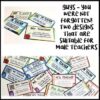 Teacher Business Cards for Back to School - Editable • Cupcakes ...