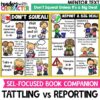 Tattling vs. Reporting - Character Education | Social Emotional ...