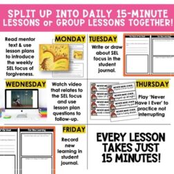 Interrupting - Character Education | Social Emotional Learning SEL ...