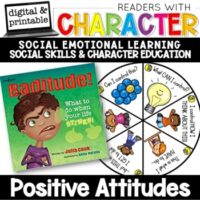 Positive Attitude - Character Education | Social Emotional Learning SEL ...