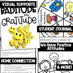 Positive Attitude - Character Education | Social Emotional Learning SEL ...