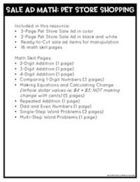 Addition and Subtraction Math for Second Grade • Cupcakes & Curriculum