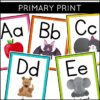 Alphabet Posters: Classroom Decor • Cupcakes & Curriculum