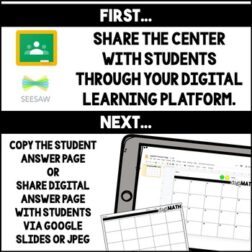 Interpreting Bar Graphs: Digital Math Task Cards • Cupcakes & Curriculum