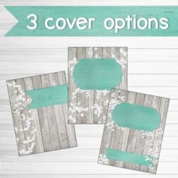 Farmhouse Chic Classroom Decor Binder Covers • Cupcakes & Curriculum