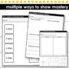 Comparing Shapes Worksheets Kindergarten Math K.G.4 • Cupcakes & Curriculum