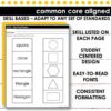 Geometry Worksheets for Kindergarten Math • Cupcakes & Curriculum