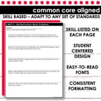 Multiplication | Fourth Grade Math 4.NBT.5 • Cupcakes & Curriculum