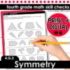 Symmetry | Fourth Grade Math 4.G.3 • Cupcakes & Curriculum