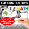 Comparing Fractions: Digital Math Task Cards • Cupcakes & Curriculum
