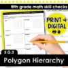 Polygons and Shapes Worksheets for 5th Grade Math • Cupcakes & Curriculum