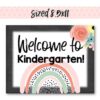 Boho Chalkboard Welcome Posters | Boho Classroom Decor • Cupcakes ...