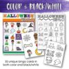Halloween Activities Bingo Game • Cupcakes & Curriculum