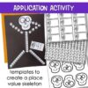 Place Value Skeletons | Halloween Math • Cupcakes & Curriculum