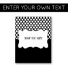 Binder Covers | Black and White Polka Dot Classroom Decor • Cupcakes ...