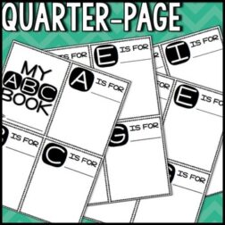 Back to School ABC Book • Cupcakes & Curriculum