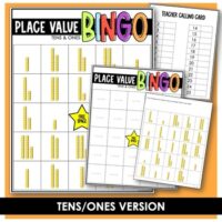 Place Value Game - Base Ten Block Review • Cupcakes & Curriculum
