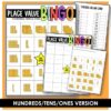Place Value Game - Base Ten Block Review • Cupcakes & Curriculum